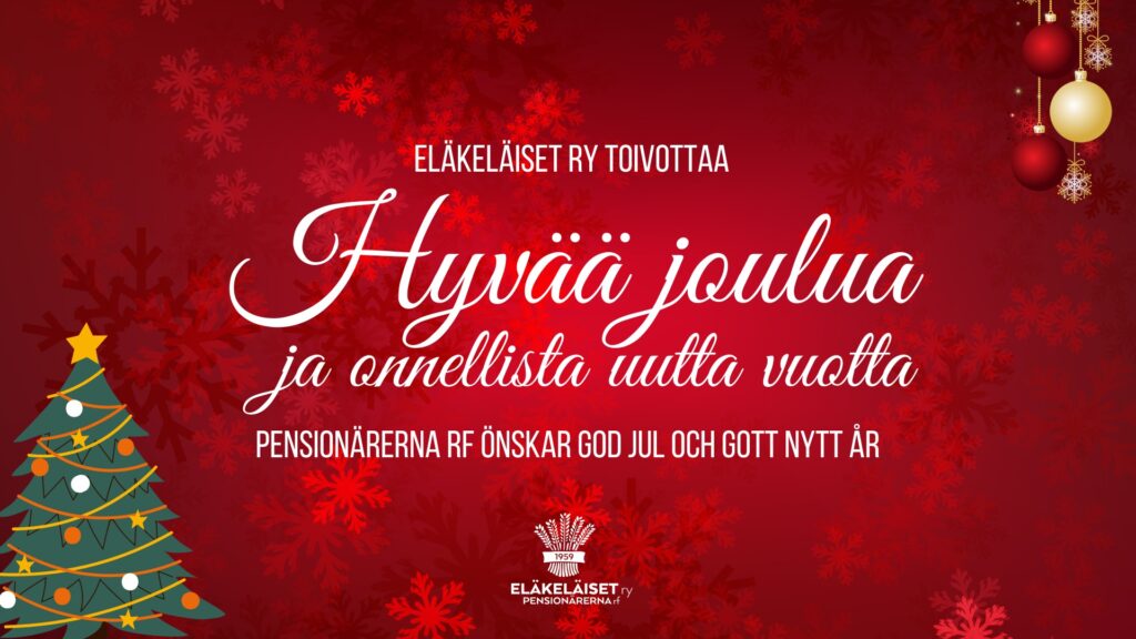 Hyvää Joulua - Porin Eläkeläiset ry